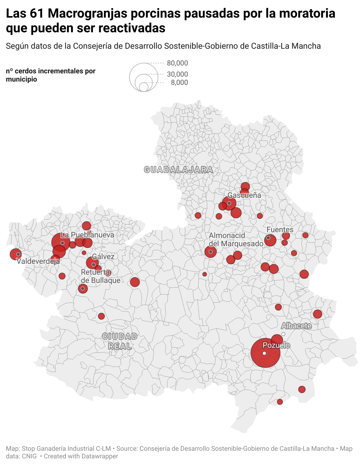 Castilla La Mancha reactiva las macrogranjas - Vocesenlucha